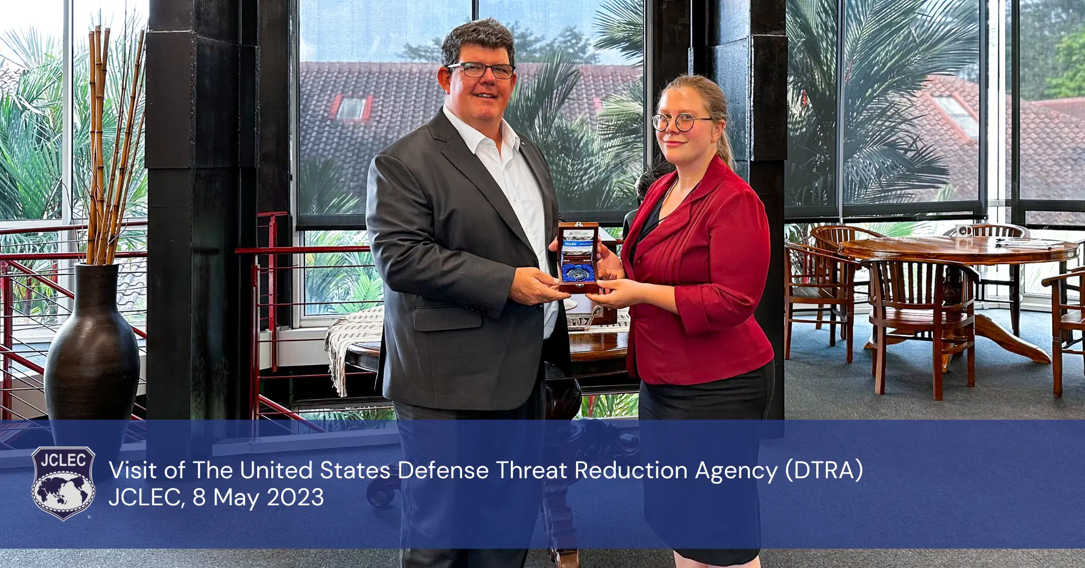 Visit of the U.S. DTRA - JCLEC