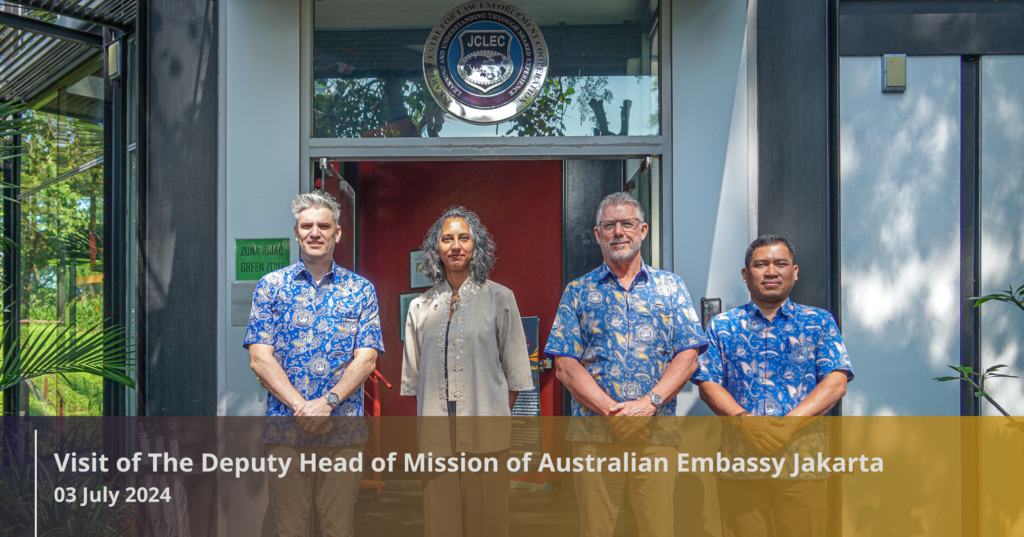 Visit of the Deputy Head of Mission of Australian Embassy Jakarta - JCLEC
