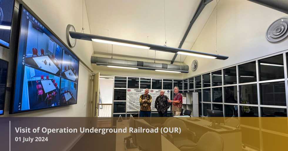 Visit of Operation Underground Railroad (OUR) - JCLEC