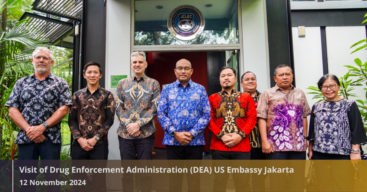 The Visit of the US Jakarta Embassy of the Drug Enforcement ...